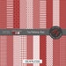 Red Digital Paper Pack With Small Patterns. Red Backgrounds. Red Card ...