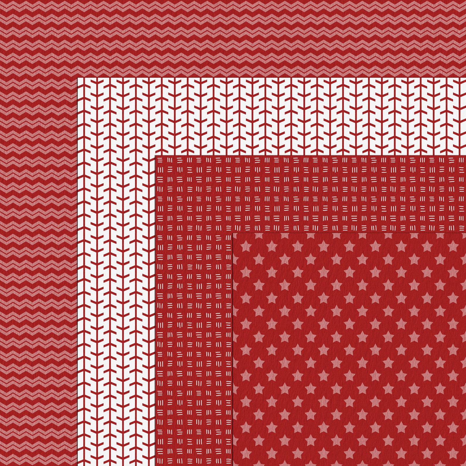 Red Digital Paper With Light Texture for Graduation, Scrapbooks, Crafts ...