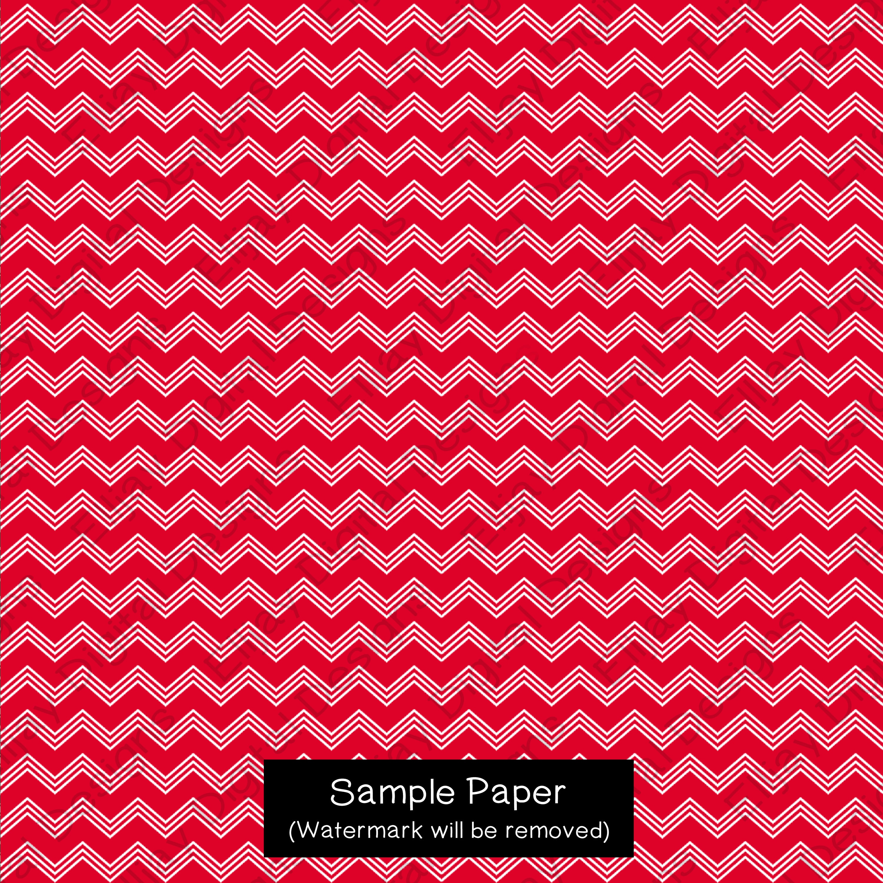 Chevron Digital Paper Pack: 100 Colors, Seamless Scrapbook Backgrounds ...