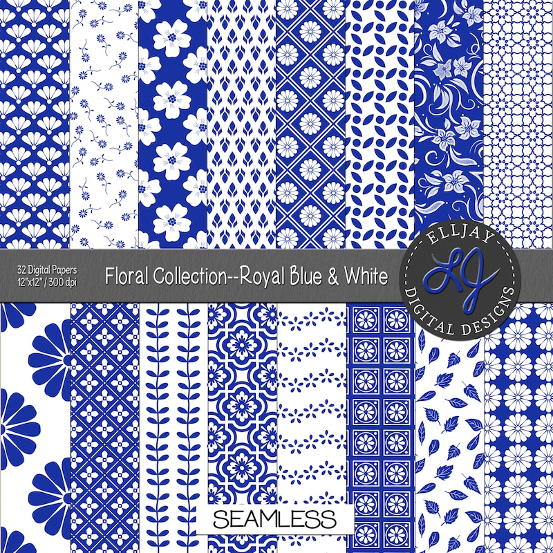 Royal Blue Paper - Etsy
