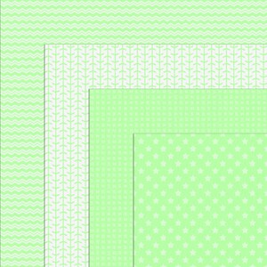 Pastel Green Digital Paper With Light Texture. Seamless Green Scrapbook ...