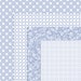 Light Blue & White Floral Digital Paper Pack. 32 Light Blue White ...