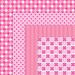 Pink Retro Digital Paper Pack. Retro Patterns in Shades of Pink. Pink ...