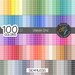 Grid Digital Paper Pack. 100 Rainbow Colors. Printable Scrapbook and ...