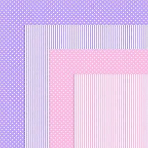 Bright Pastel Pinstripe and Polka Dot Digital Paper. Pastel Backgrounds ...
