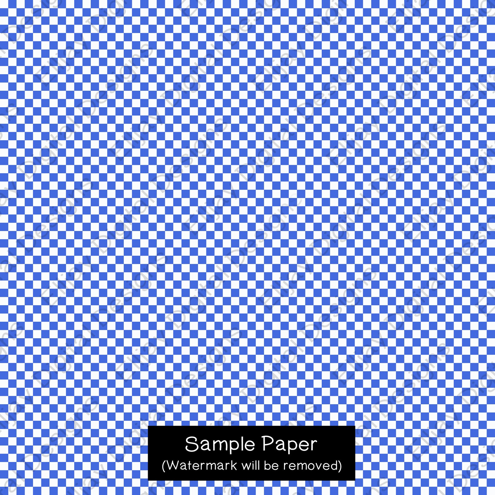 White Checkerboard Digital Paper Pack: 100 Rainbow Colors (digital ...