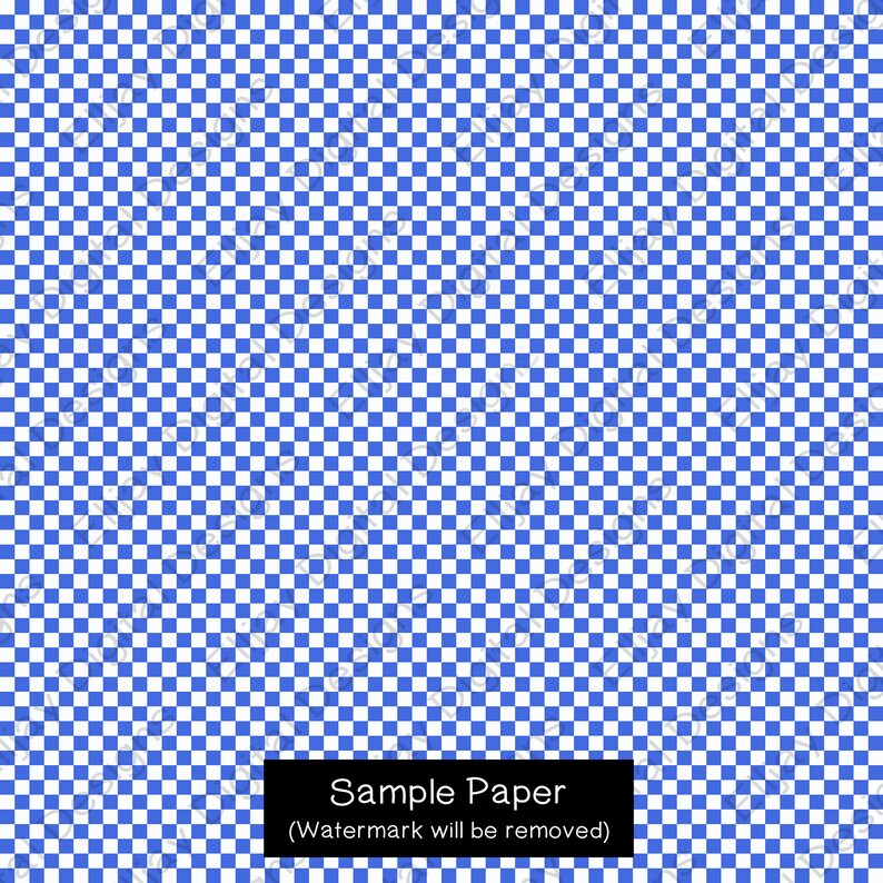 White Checkerboard Digital Paper Pack. 100 Rainbow Colors. Printable ...