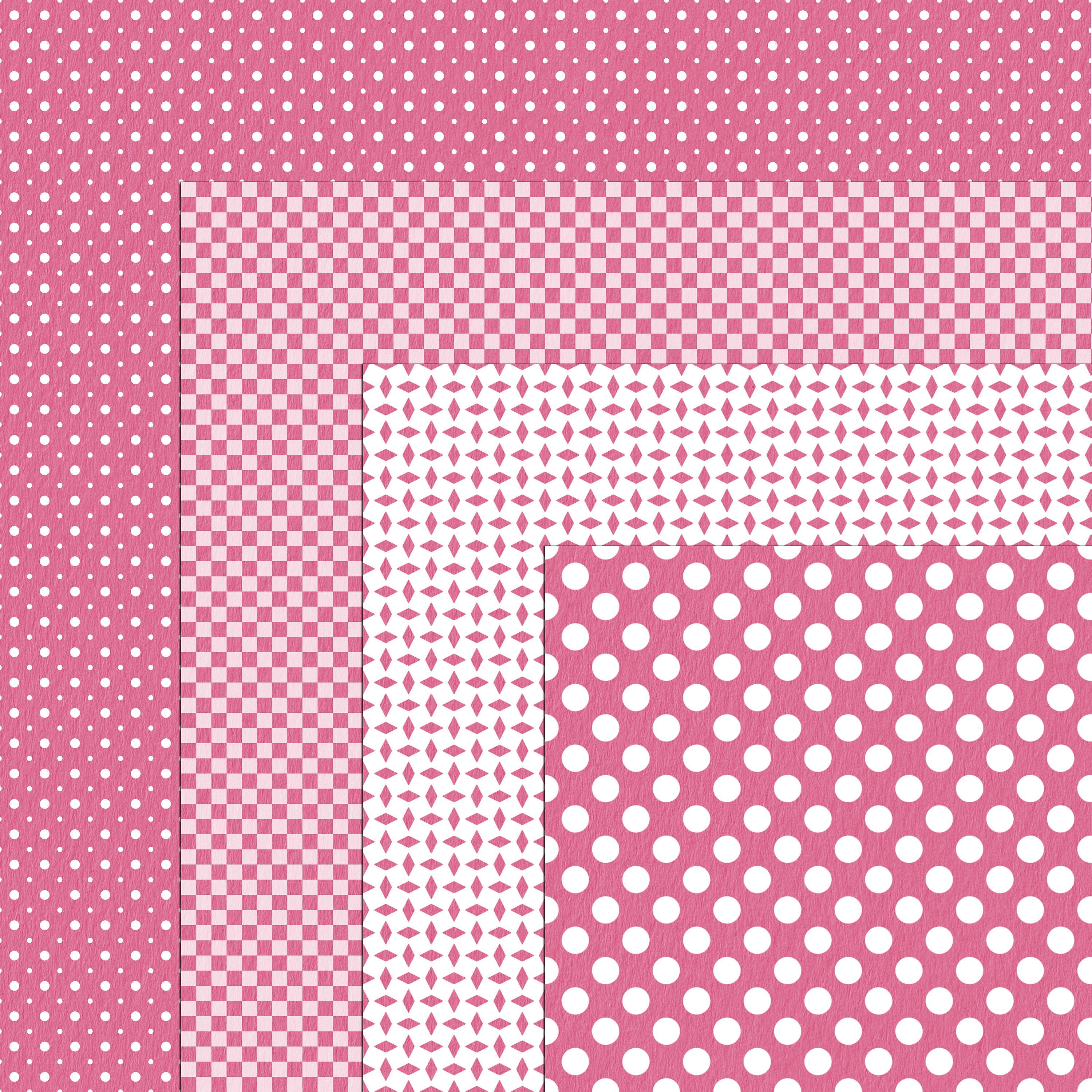 Pink Digital Paper With Light Texture. Seamless Violet Red Scrapbook ...