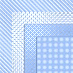 Pastel Blue Digital Paper With Light Texture. Seamless Blue Scrapbook ...