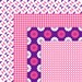 Purple & Pink Digital Paper Pack: Seamless Patterns (digital Download ...