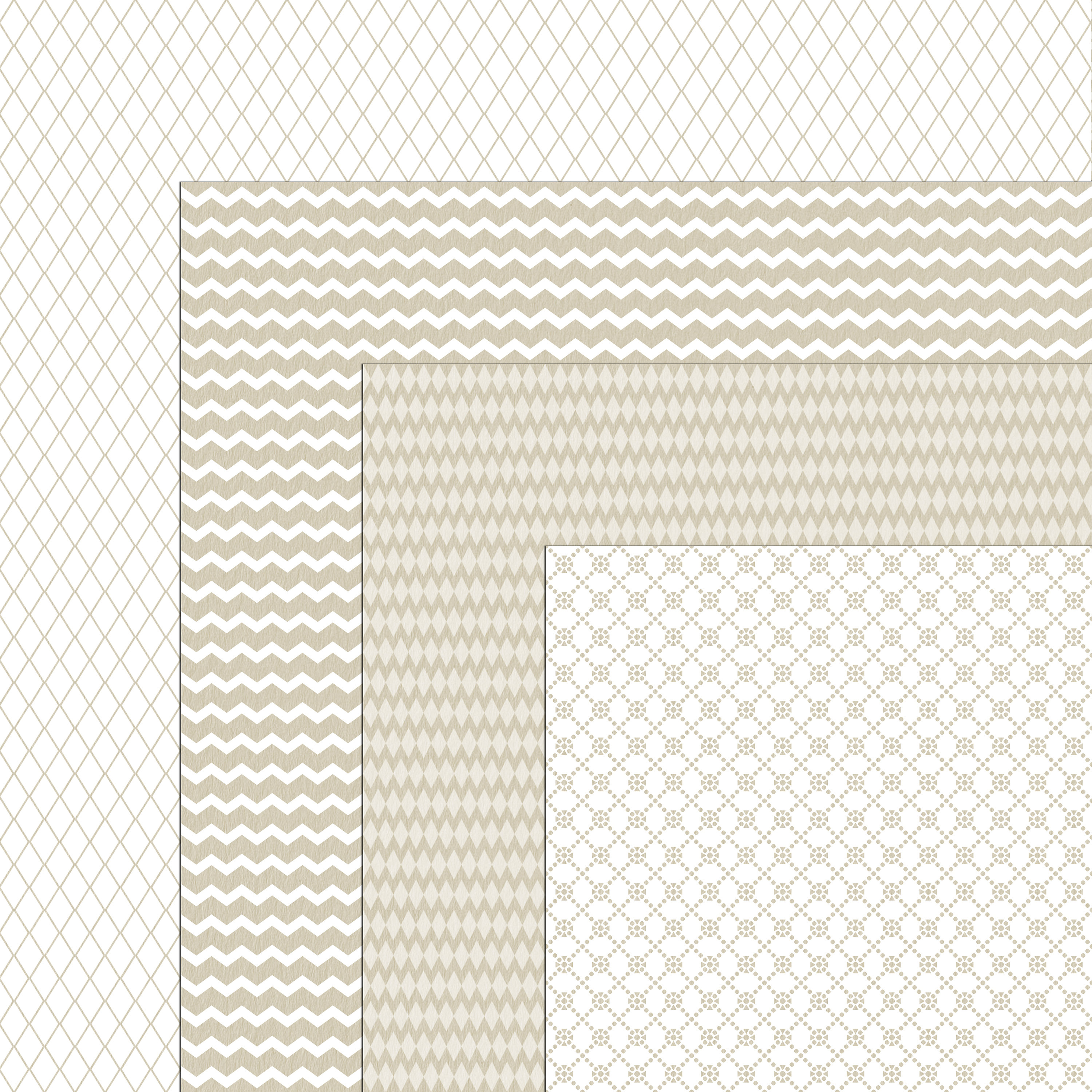 Beige Seamless Digital Paper Pack. Beige Digital Scrapbook Paper. Beige ...