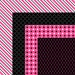 Hot Pink & Black Digital Paper Pack. Seamless Pink Backgrounds ...