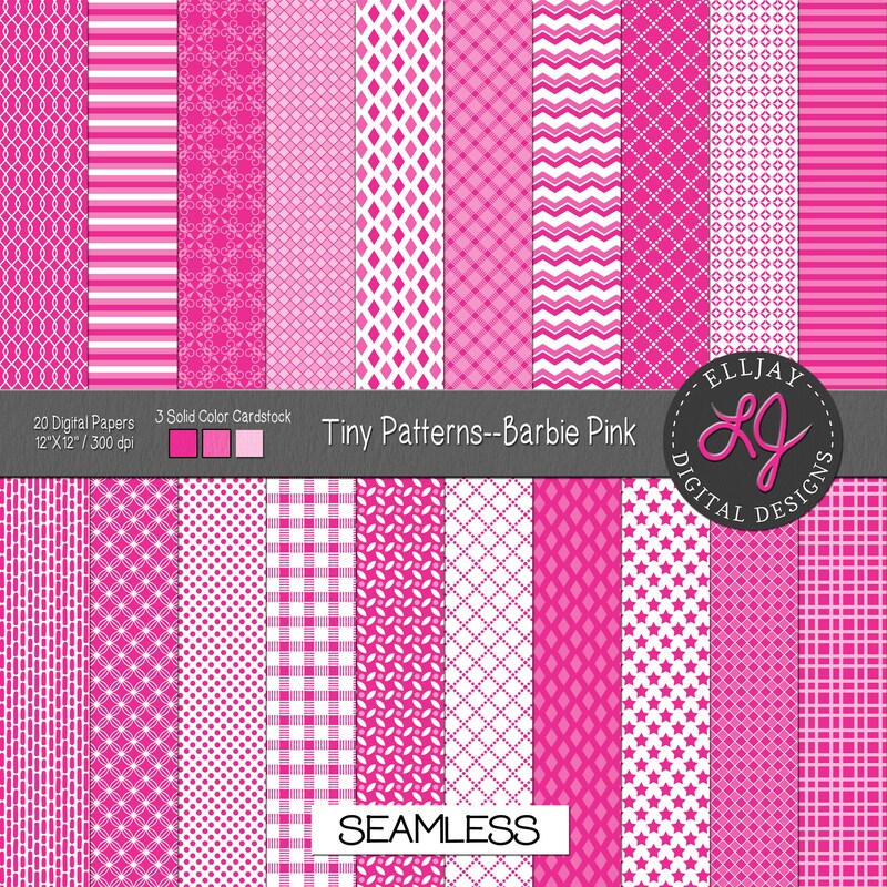 Pink Digital Paper - Etsy