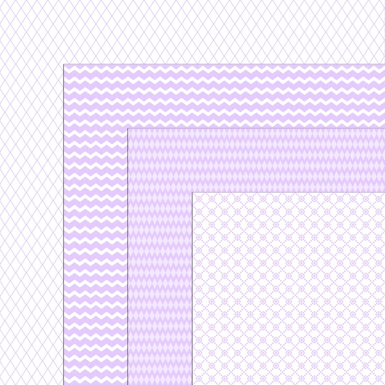 Lilac Digital Paper With Light Texture. Seamless Purple Scrapbook Paper ...