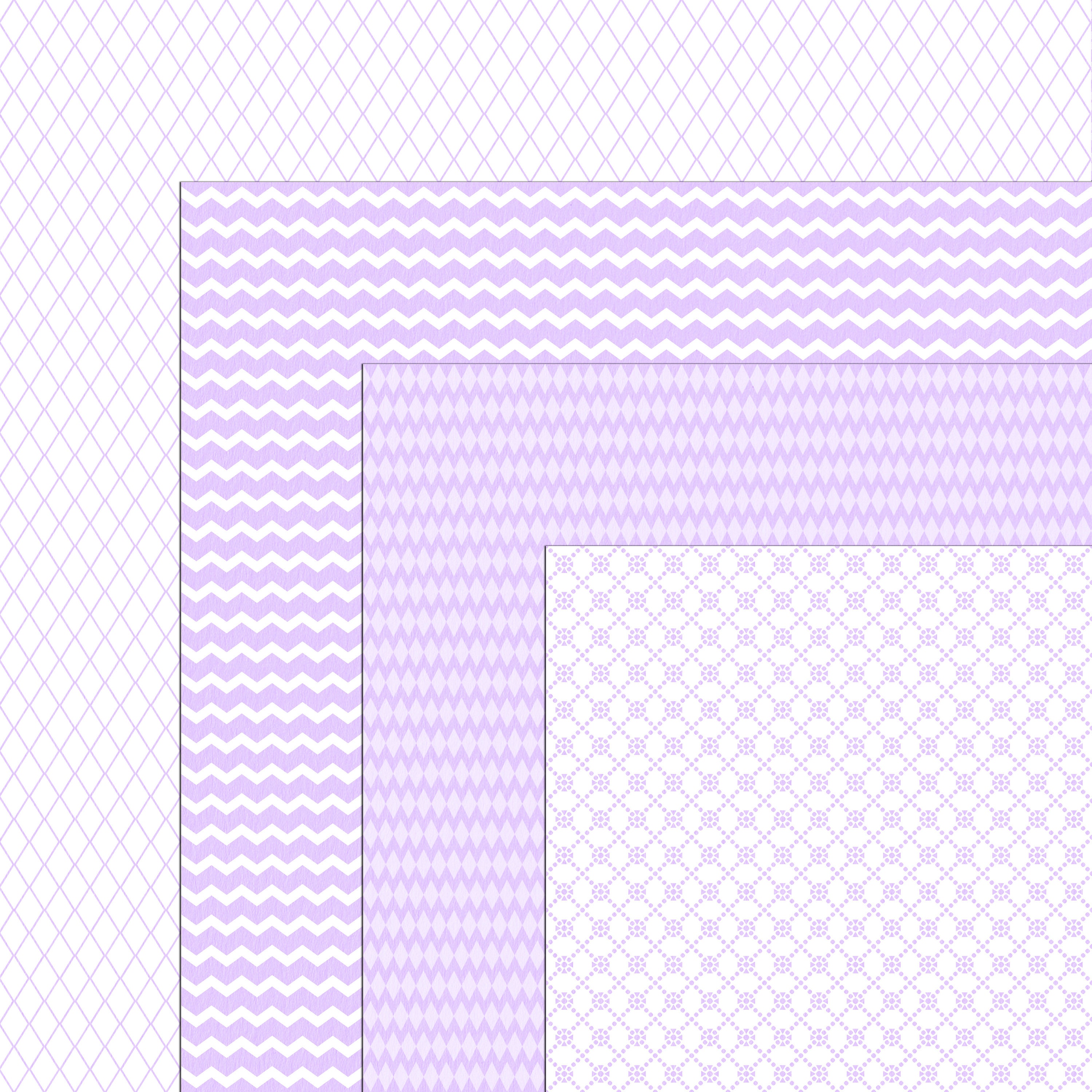 Lilac Digital Paper With Light Texture. Seamless Purple Scrapbook Paper ...