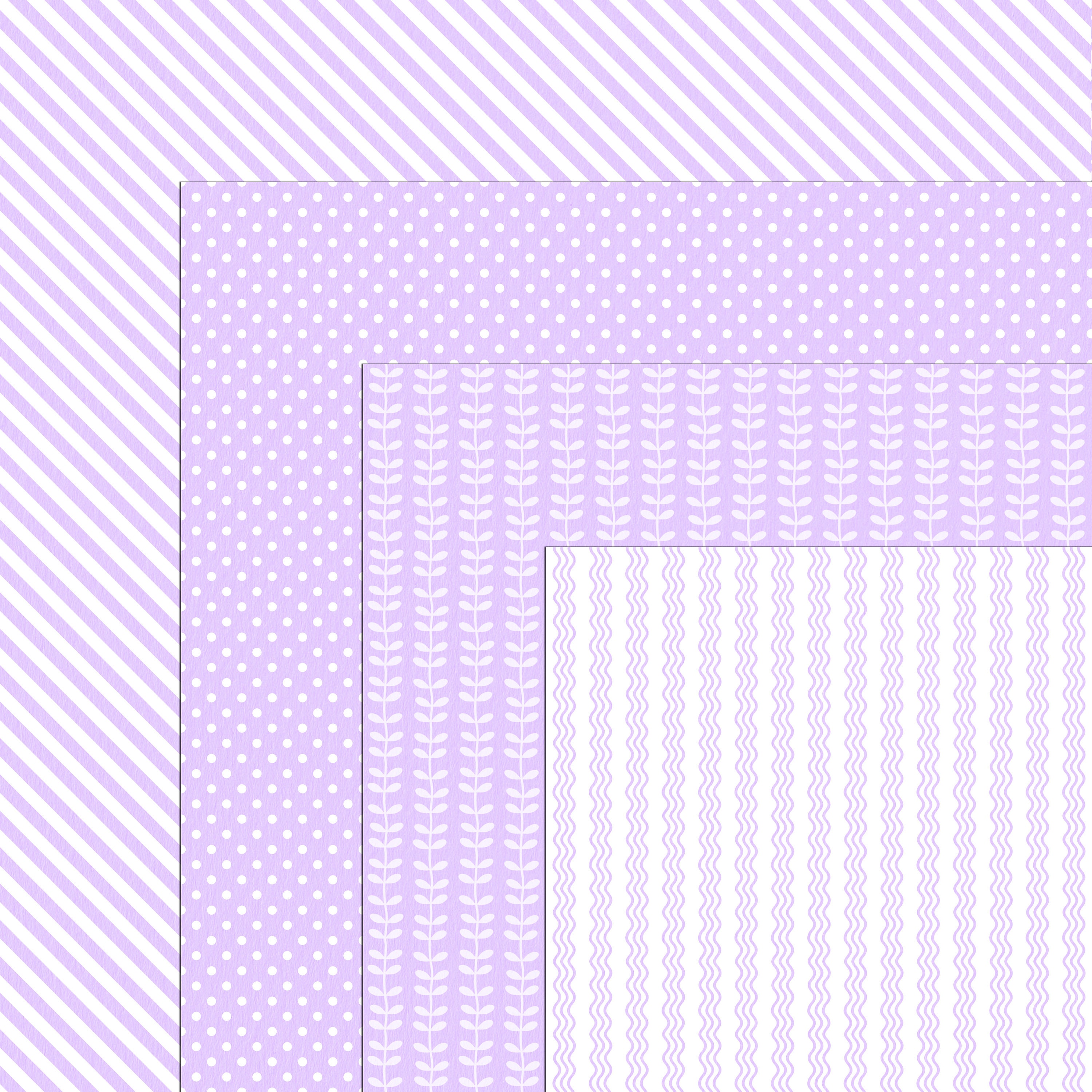 Lilac Digital Paper With Light Texture. Seamless Purple Scrapbook Paper ...