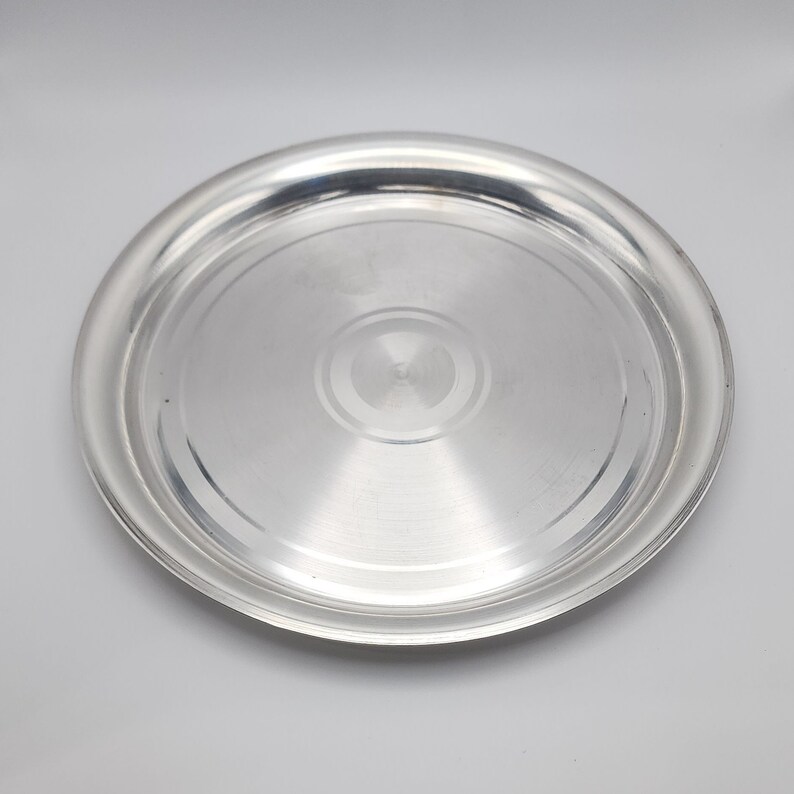 999 Pure Silver Plate/thali 8 Inches Diameter - Etsy