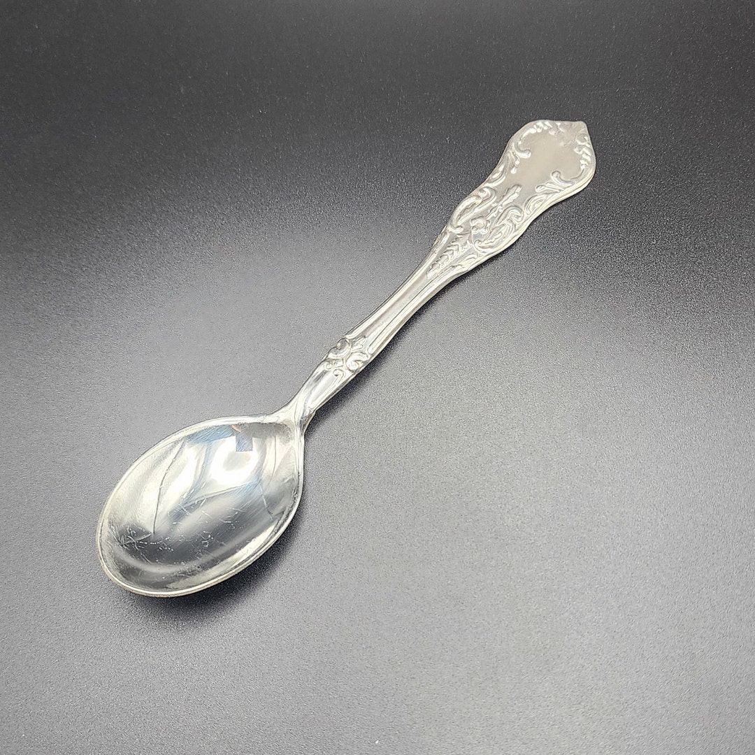 925 Solid Silver Spoon | 6 Inches - Etsy