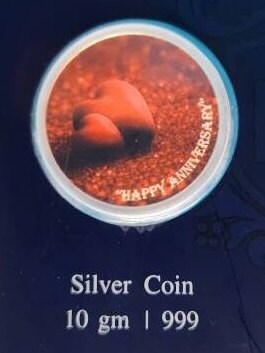 Silver Coin 10 Gms