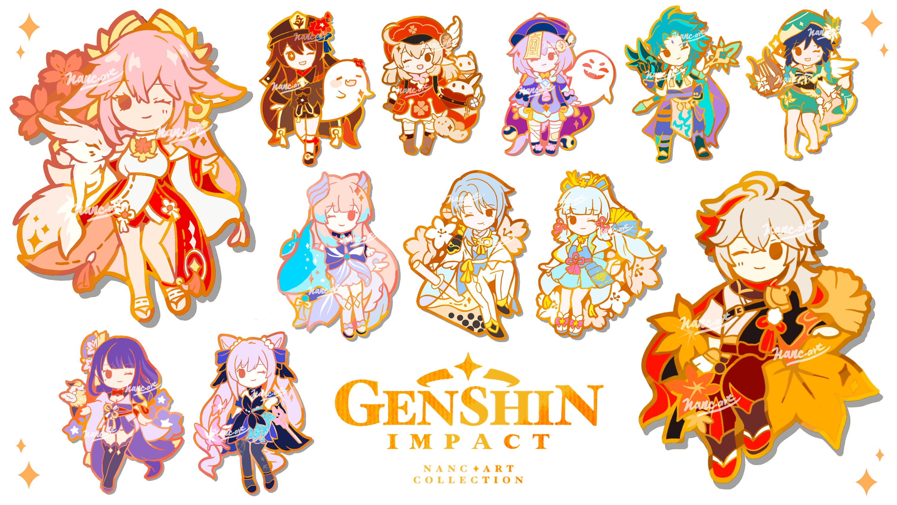 Genshin Raiden Hard Enamel Pins - Etsy