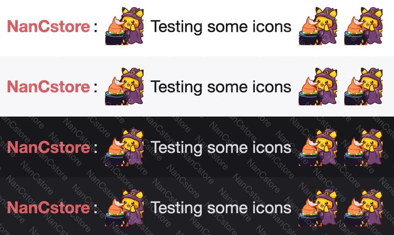 Pikachu Dumping Magikarp Into Spooky Witches Soup Animated Emotes ...