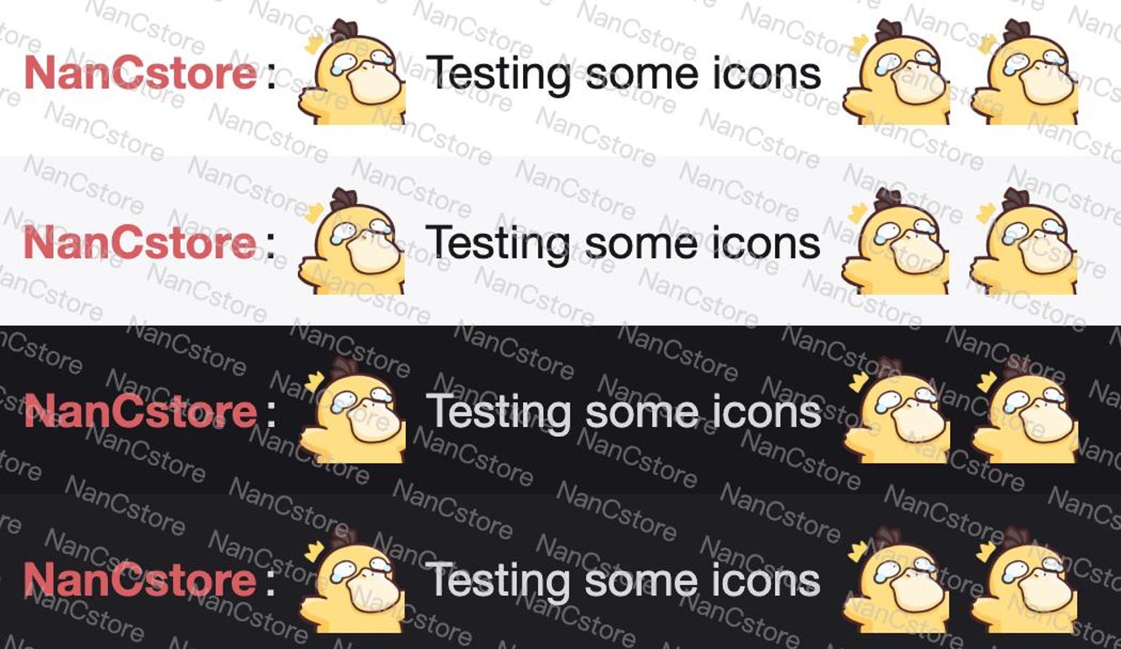 Animated Scared Panic Psyduck Emotes | Chibi Adorable Pokemon ...