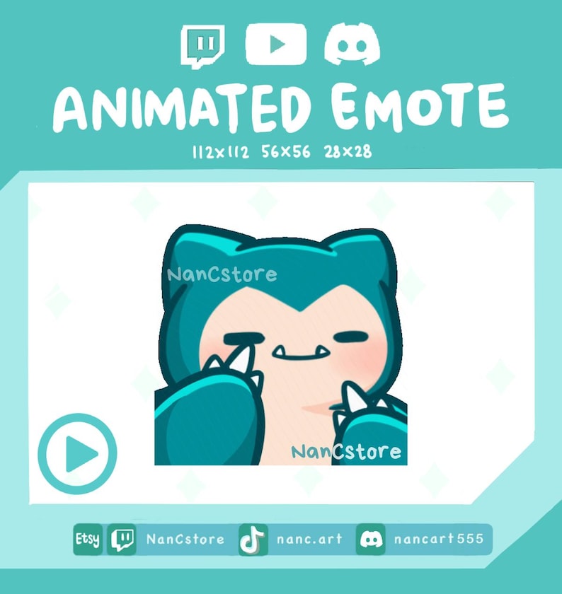 Middle Finger Snorlax Animated Emote | Twitch Discord | Funny Flipping ...