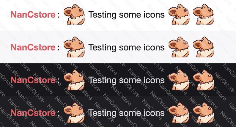 Animated Modcheck Eevee Emotes | Kawaii Pokemon Twitch/discord (instant ...