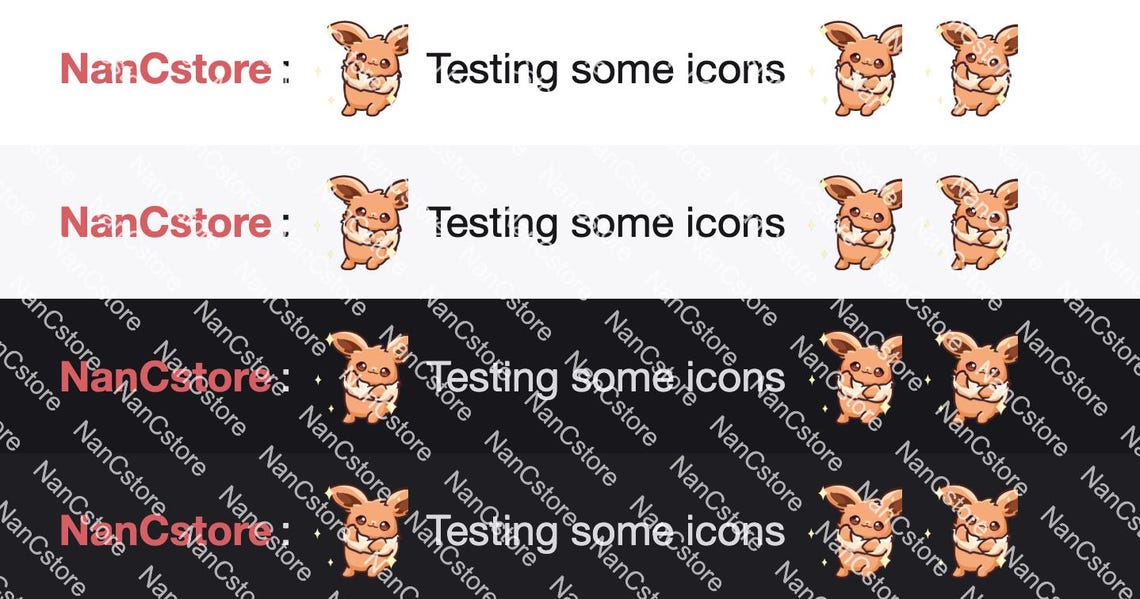 Kawaii Eevee Wiggle Dance Animated Emotes | 2 Versions RAVE | Twitch ...