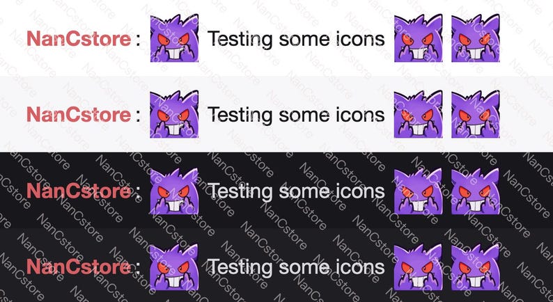 Middle Finger Gengar Animated Emote | Twitch Discord | Funny Flipping ...