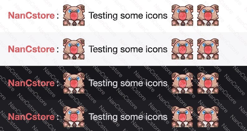 Animated Rockruff Licking Emotes | Adorable Pokemon | Streaming Emoji ...