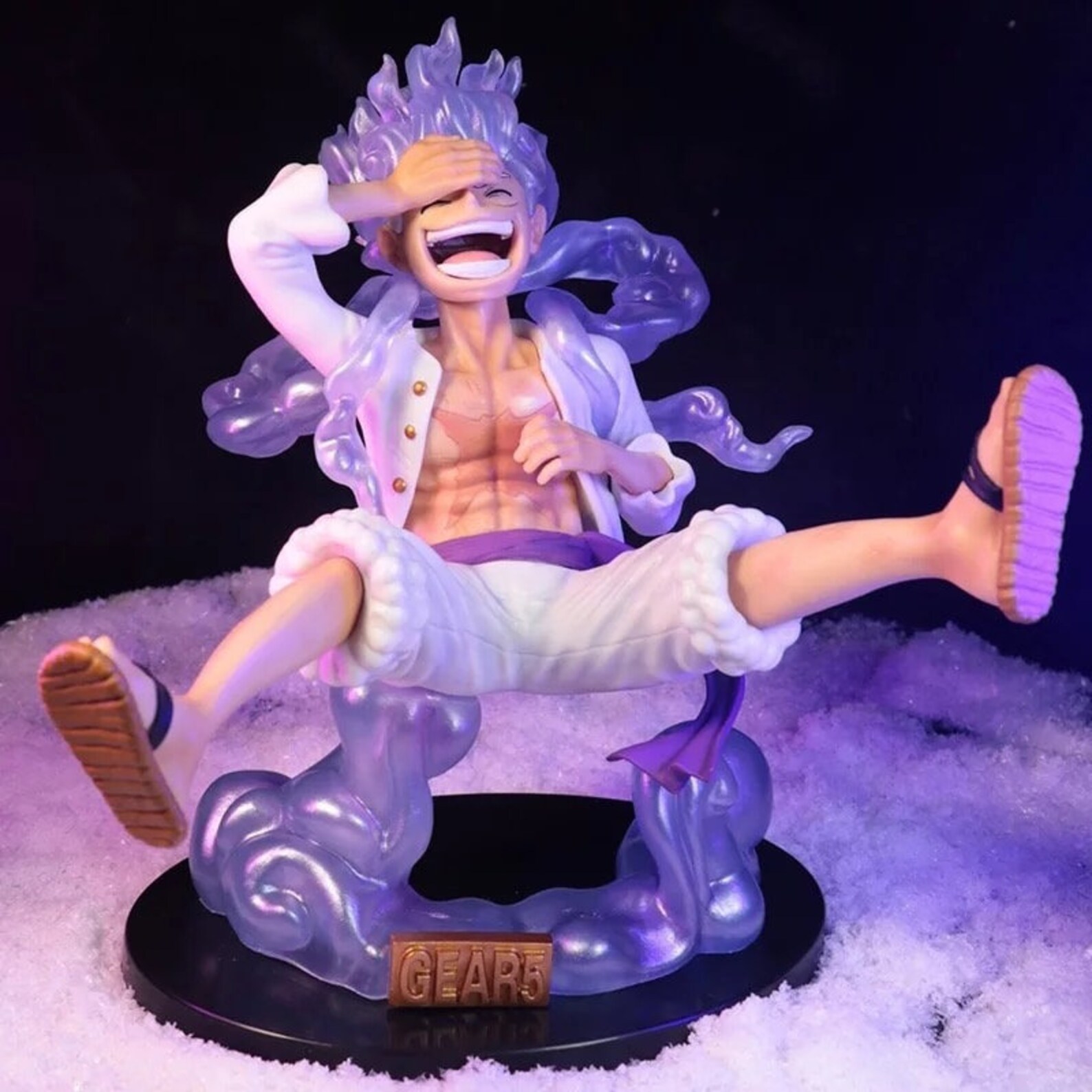 One Piece Luffy Gear 5 Figure Anime One Piece Luffy Gear 5 - Etsy