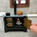 1:12 Scale Real Miniature Vintage Tiny Stove for Cook Real Mini Food or ...