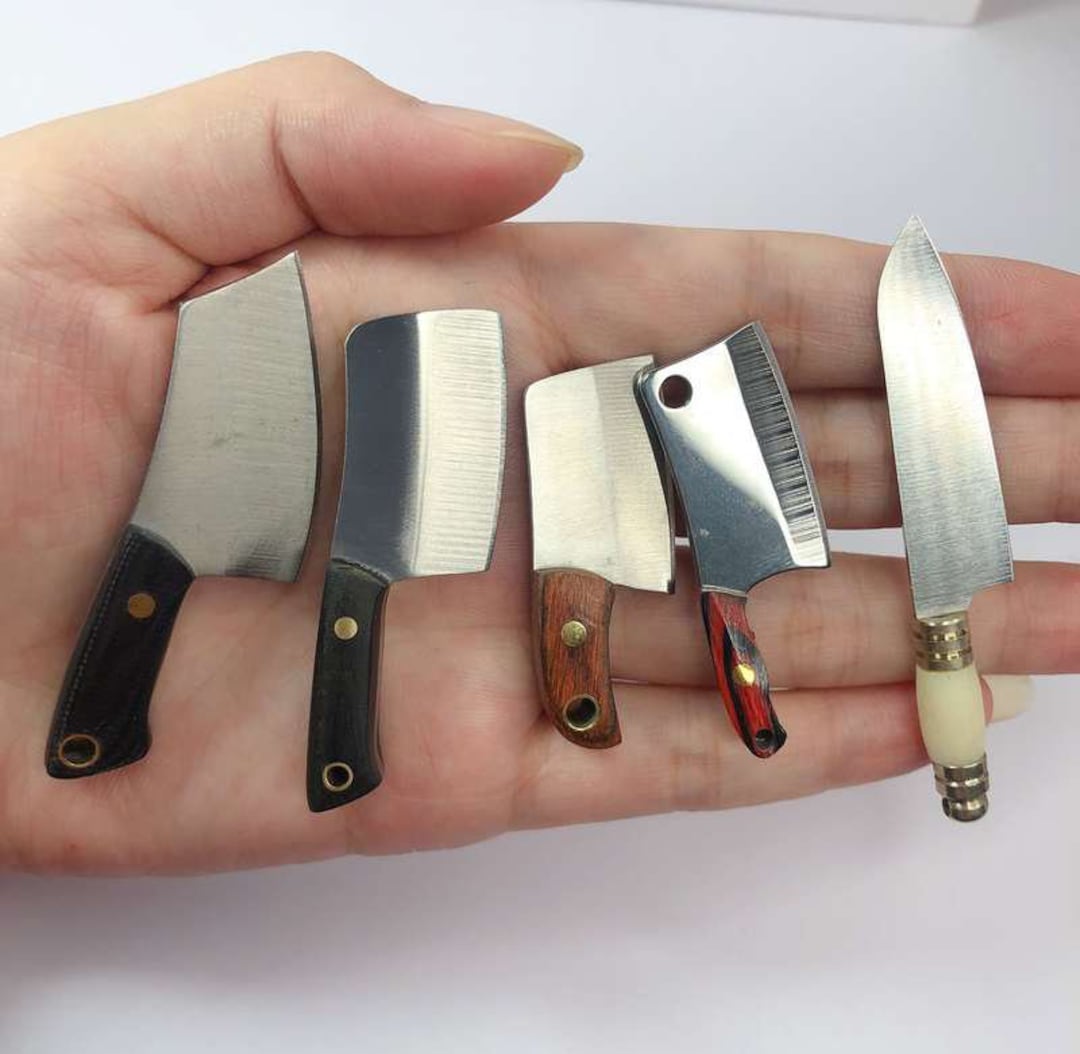 Real Miniature Chef Knife: Sharp Mini Cooking Tool - Etsy