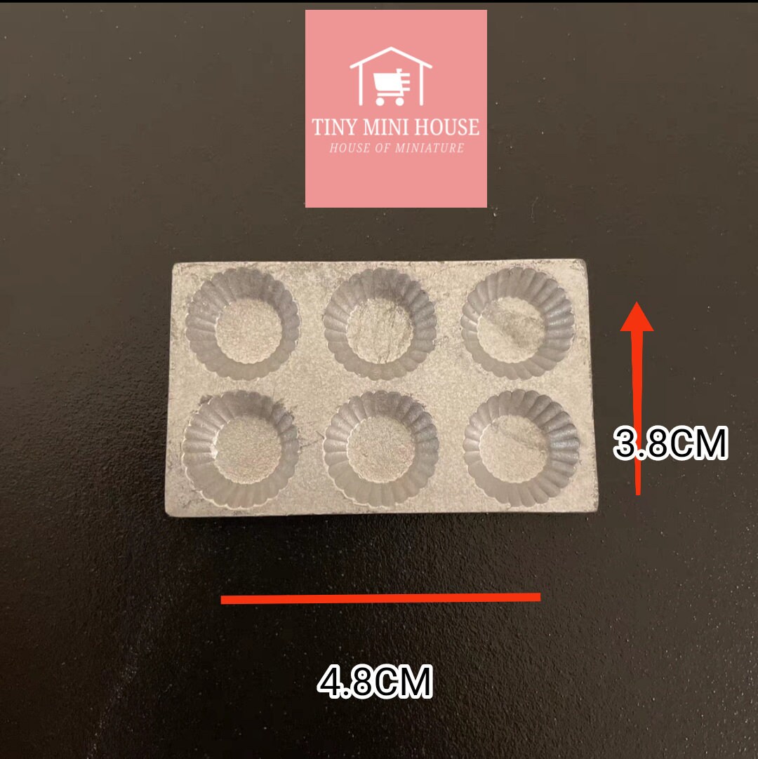 Real Miniature Cooking: Tiny Baking Oven Cupcake Metal Mold - Etsy