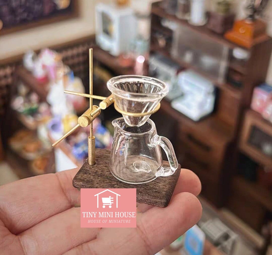 Miniature Coffee Drip Maker Can Real Working and Brewing Mini Coffee - Etsy
