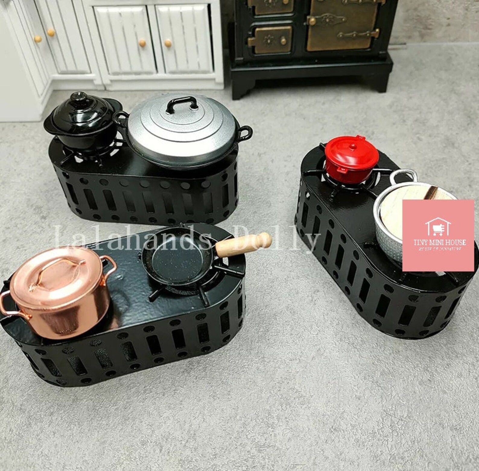 Real Mini Food Cooking 1:12 Miniature Cooking Stove for - Etsy