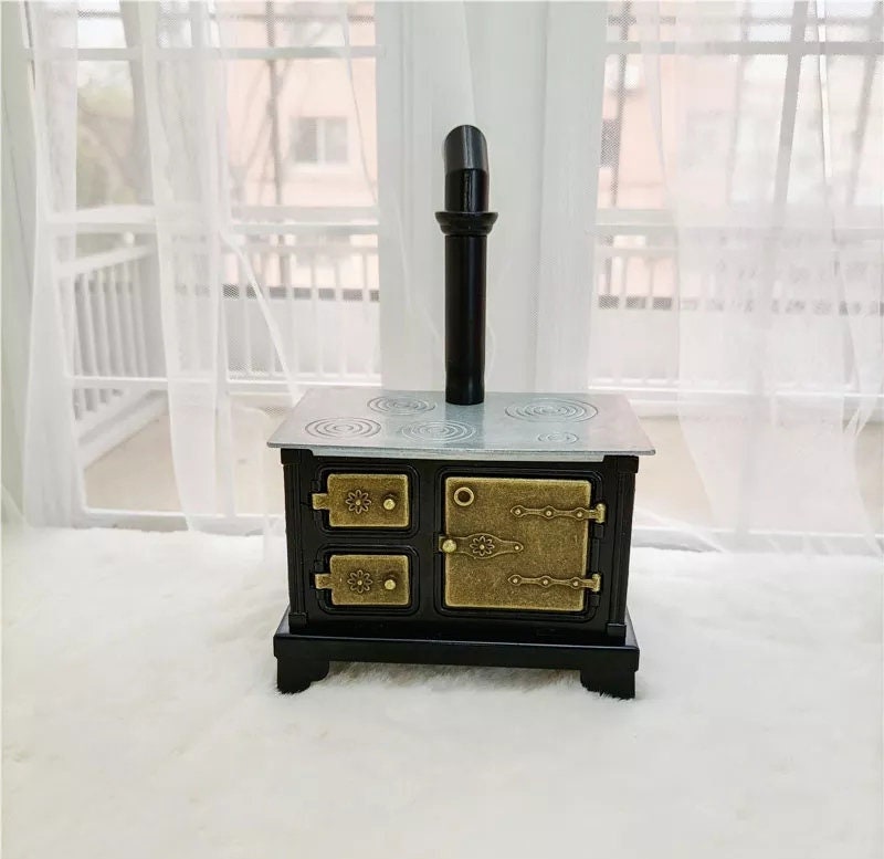 Miniature Cooking: Real Mini Metal Stove Can Cook Real - Etsy