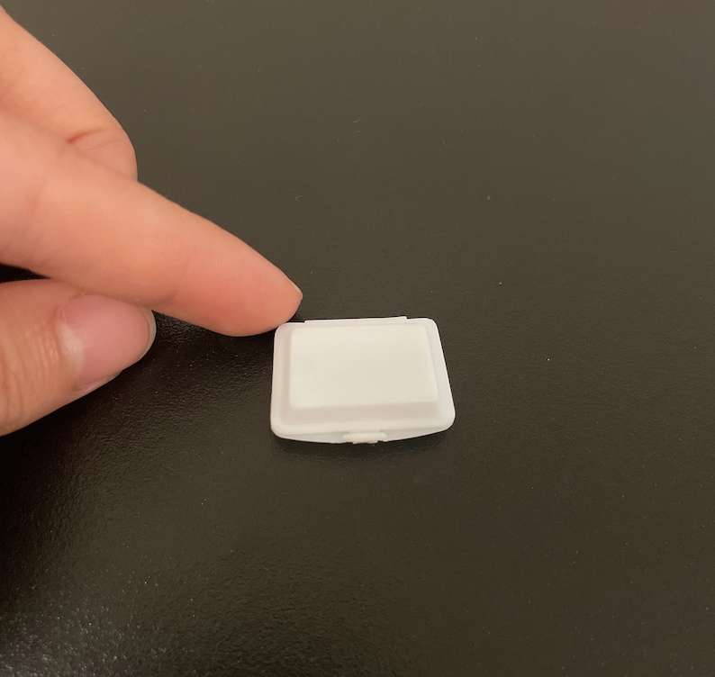 Real Miniature Fast Food Tax Away Box Can Put Real Tiny Food - Etsy