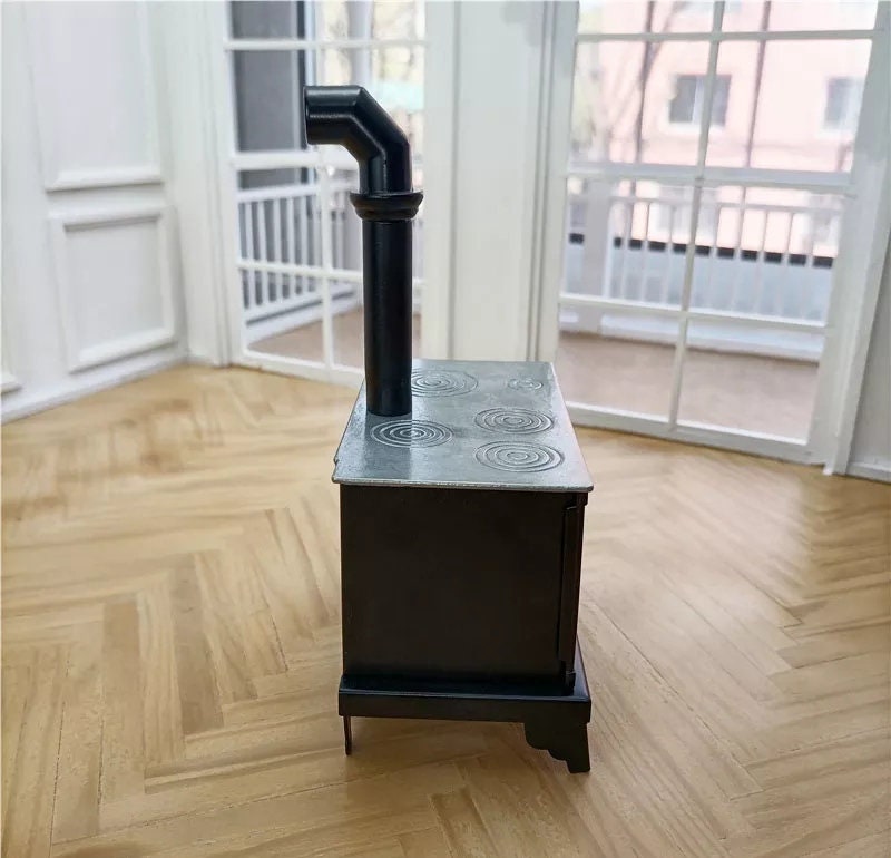 Miniature Cooking: Real Mini Metal Stove Can Cook Real - Etsy