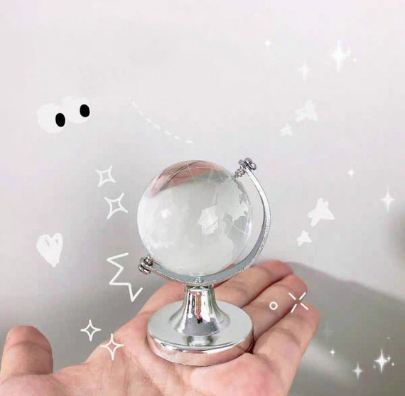 Real Miniature Realistic Turnable Globe Perfect for You - Etsy