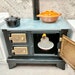 1:12 Scale Miniature Stove - Real Cooking, Dollhouse Kitchen - Etsy