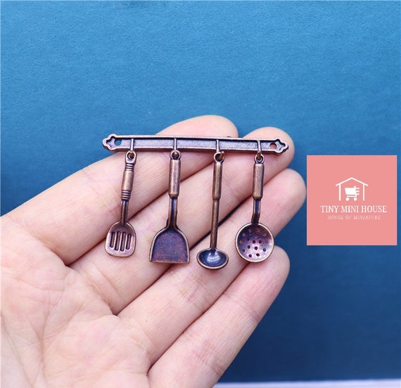 Real Miniature Cooking: Mini Metal Cookware Set Scale 1.12 - Etsy