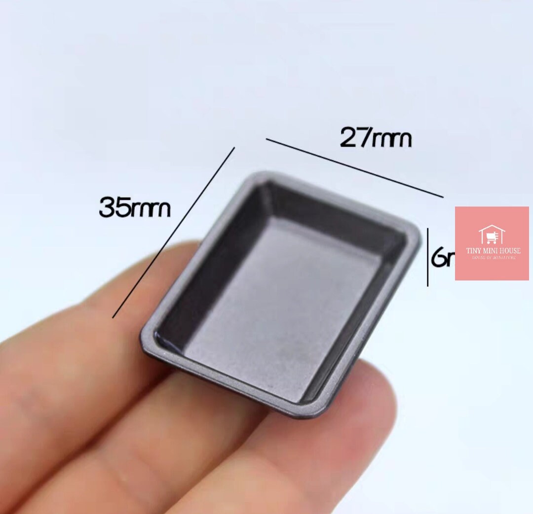 Real Miniature Baking: Real Mini Baking Cake Pan Tray for You Mini ...