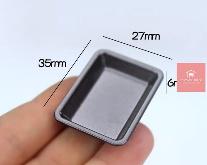 Real Miniature Baking: Real Mini Baking Cake Pan Tray for You Mini ...