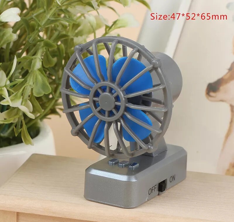 Real Miniature Working Fan for Dollhouse or Miniature Kitchen - Etsy