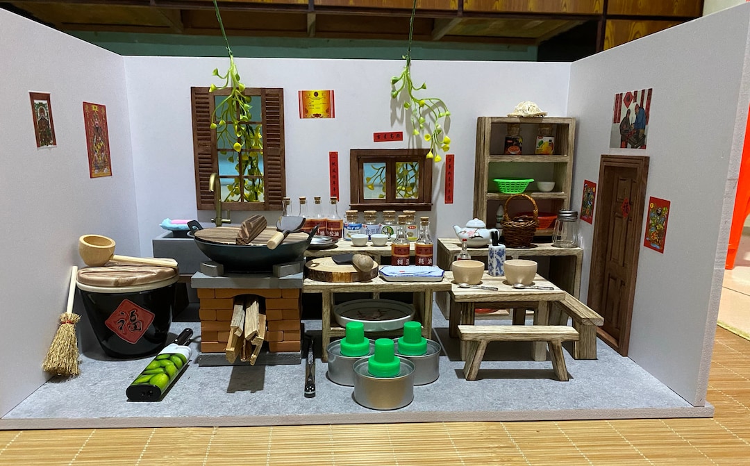 Real Working Mini Kitchen Set: Tiny Cooking Show Playset - Etsy