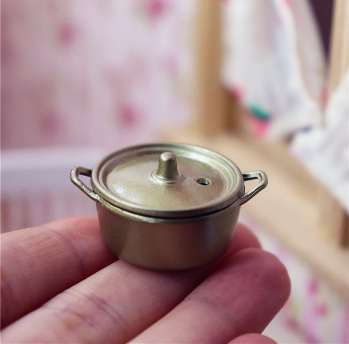 Real Miniature Cooking Pan Pot for Mini Kitchen or Dollhouse - Etsy