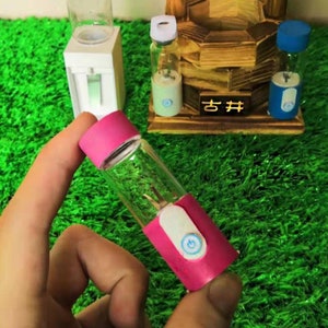 Real Miniature Working Blender Juicer Can Blend Real Mini Food With Red ...