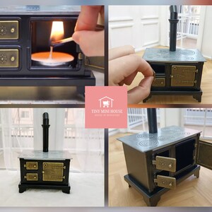 Miniature Cooking: Real Mini Metal Stove Can Cook Real Miniature Food ...